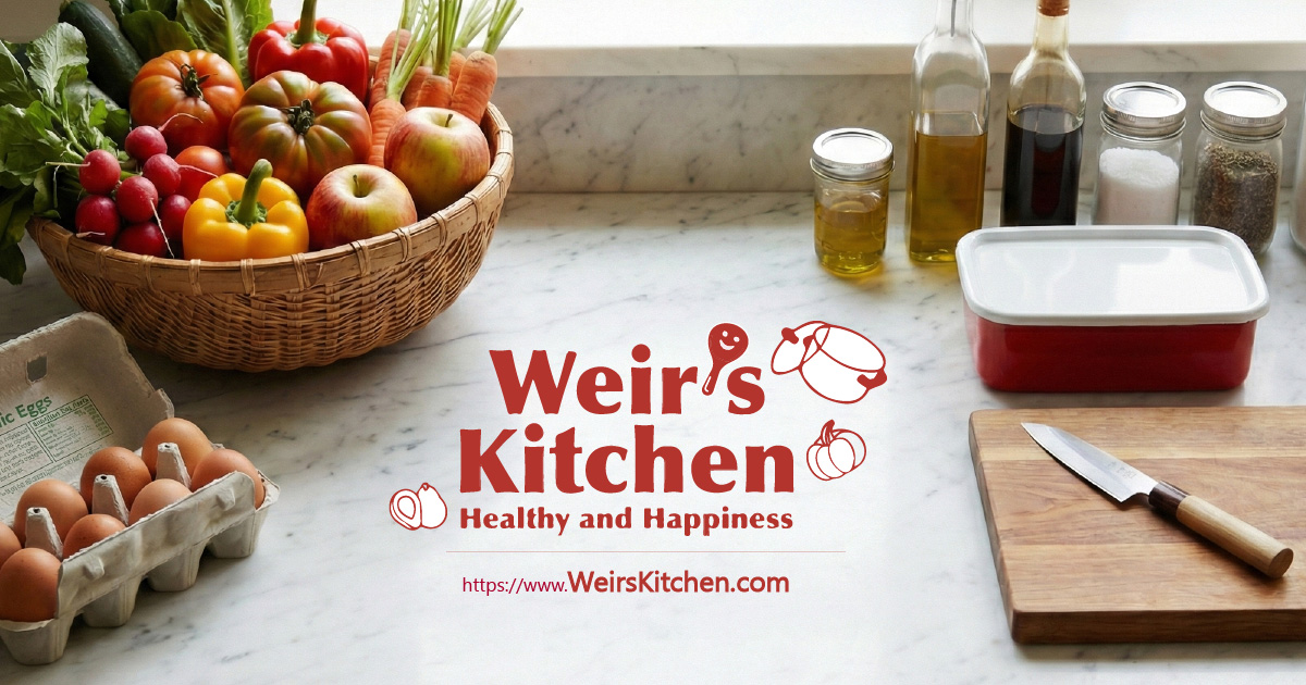 Weir’s Kitchen 蓁心廚房｜以微笑對待日常，用原食健康生活